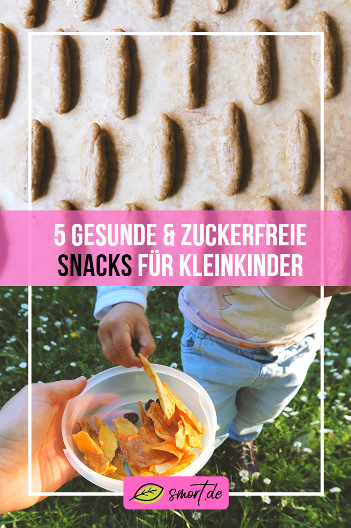 Zuckerfreie Snacks für Kleinkinder + Dinkelstangen-Rezept
